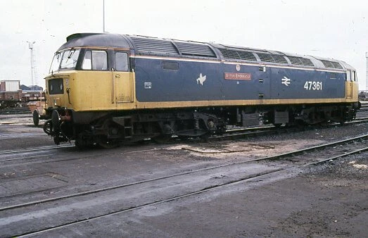 ORIGINAL COLOUR SLIDE of 47361 BR class 47 diesel loco £0.99 - PicClick UK