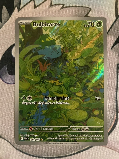 CARTE POKEMON BULBIZARRE 166/165 AR Secrète EV3.5 MEW 151 FR EUR 30,00 - PicClick FR