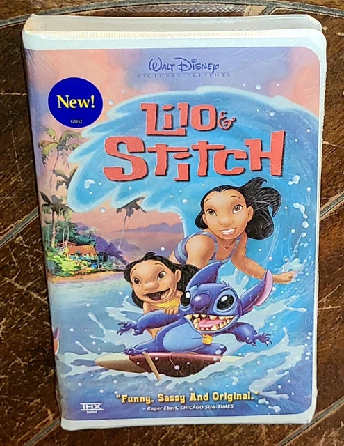 LILO & STITCH (VHS, 2002, Disney) Chris Sanders/Daveigh Chase/Ving ...