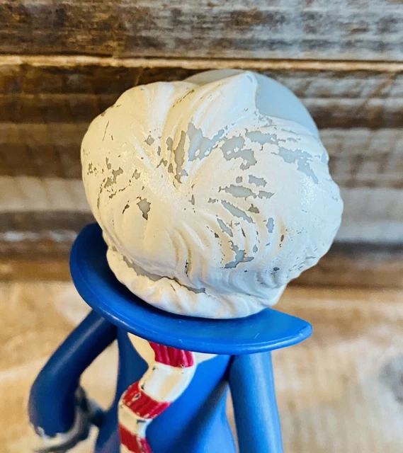 VINTAGE 1983 CARE Bears Professor Cold Heart Posable 5" figure Kenner ...