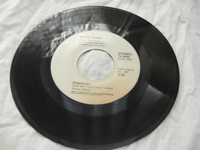 DAVID BOWIE CHANGES / ANDY WARHOL ORIGINAL 1970s USA PRESSING £15.88 ...