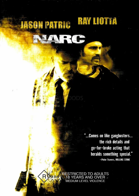 NARC DVD 2002 - Gritty Cop Thriller R18+ Ray Liotta Jason Patric ...