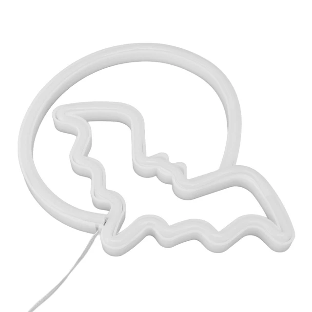 MOON & BAT LED Neon Signs USB Battery Wall Light Halloween £13.46 ...