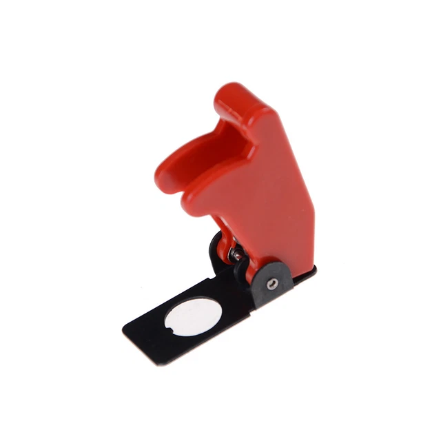 HIGH QUALITY TOGGLE Switch RED Safety Cover Waterproof Safety Flip C BF ...