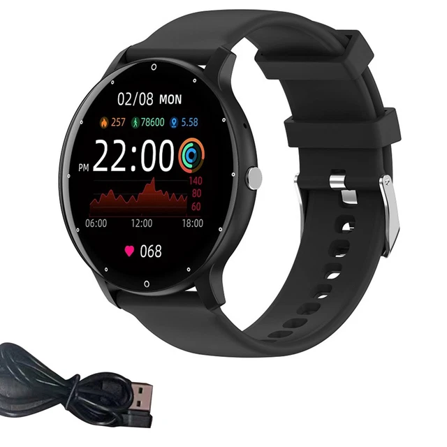 ZL02C PRO Watch Screen Heart Rate Blood Oxygen Sport Measurement ...