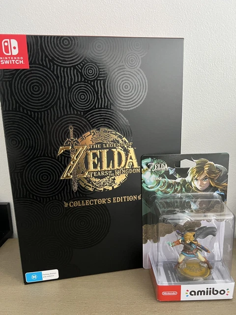 THE LEGEND OF Zelda:Tears of the Kingdom Collector's Edition + Link Amiibo £164.68 - PicClick UK