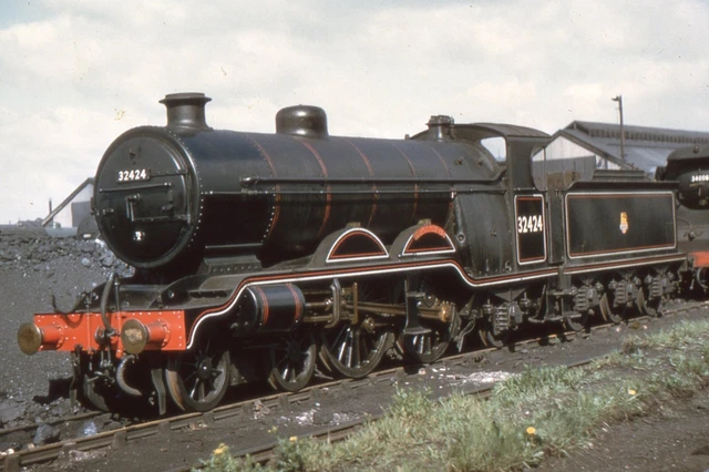 35MM RAILWAY SLIDE: COLOUR-RAIL: BRS 359: CLASS H2: 32424 BEACHY HEAD £ ...