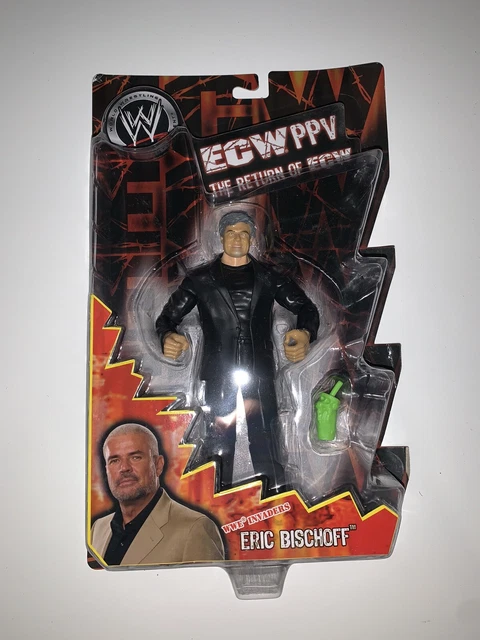 WWE JAKKS ECW PPV THE RETURN OF ECW ERIC BISCHOFF MOC Wrestling Action ...