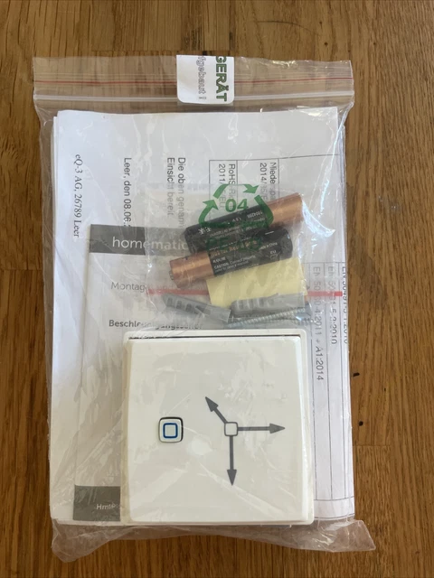 KIT V ACCELEROMETRO IP Homematic HmIP-SAM, per Smart Home/Hausau EUR 30 ...