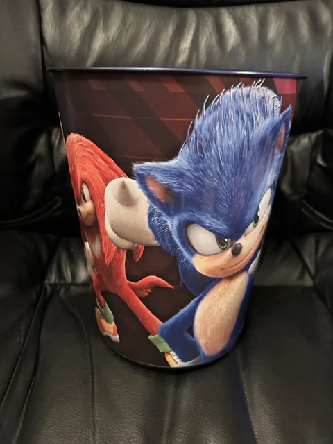 SONIC THE HEDGEHOG 3 Cinemark Exclusive Popcorn Tin Bucket Sega Shadow ...