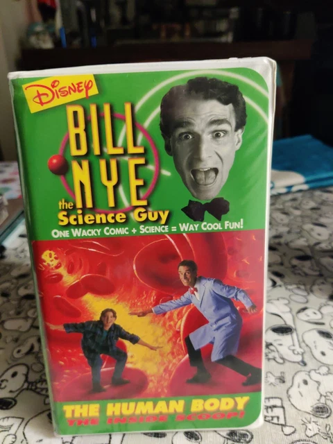 DISNEY BILL NYE THE SCIENCE GUY VHS The Human Body - the inside scoop ...