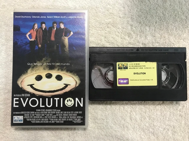 EVOLUTION VHS DAVID Duchovny Orlando Jones Seann William Scott Julianne ...