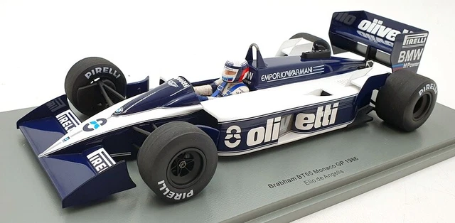 SPARK 1/18 SCALE 18S678 - Brabham BT55 Monaco GP 1986 E.D.Angelis EUR 369,99 - PicClick FR