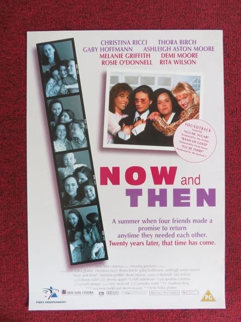 NOW AND THEN Vhs Video Poster Demi Moore Thora Birch Christina Ricci ...