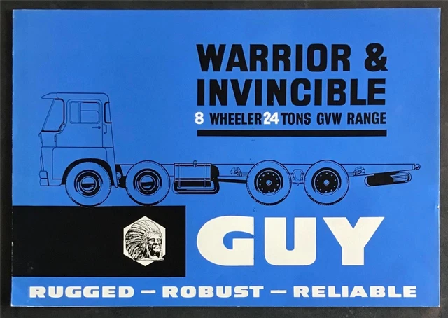 GUY WARRIOR & INVINCIBLE 8 WHEELER 24 TONS GVW Commercial Sales ...