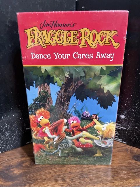 JIM HENSON'S FRAGGLE Rock - Dance Your Cares Away VHS - NEW Sealed £13. ...