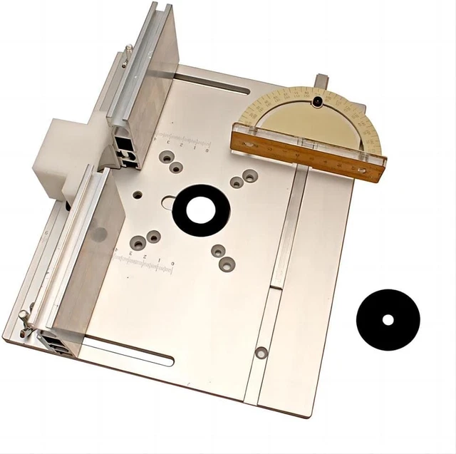 ALUMINIUM ROUTER TABLE Insert Plate,Woodworking Benches Router Flip ...