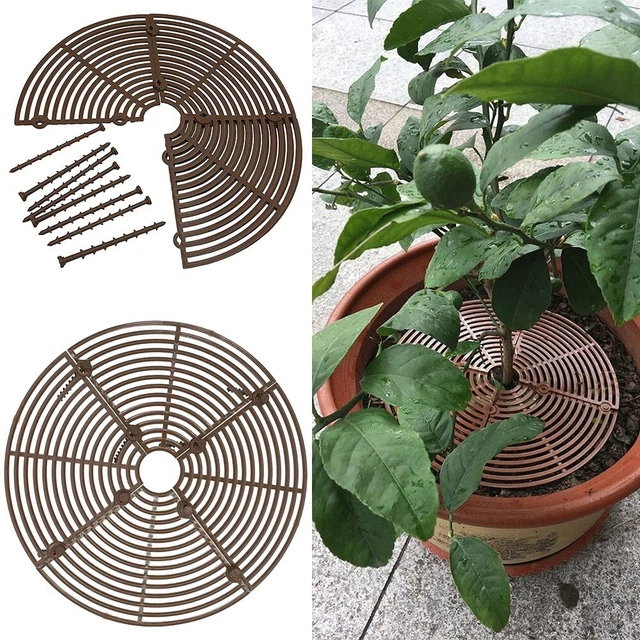 CACHE POT FLEUR Enfants Jardin Maison Plante Grille Pot Plastique ...