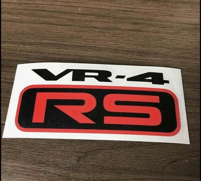 MITSUBISHI GALANT VR4 RS Sticker. Brand new replica. E38A. E39A ...