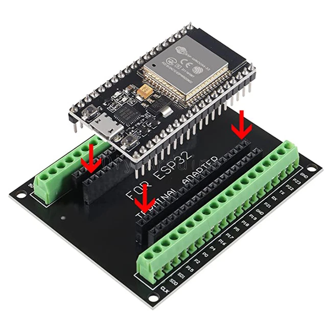 SCHEDA DI SVILUPPO ESP32 Breakout GPIO ESP32S ESP32 ESP-WROOM-32 NUOVA ... SCHEDA DI SVILUPPO ESP32 Breakout GPIO ESP32S ESP32 ESP-WROOM-32 NUOVA ...