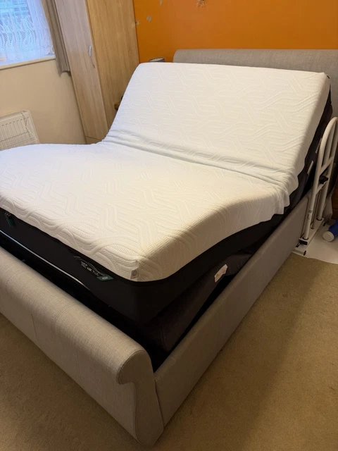 ADJUSTABLE ELECTRIC PROFILING Double Divan Bed £822.70 - PicClick UK