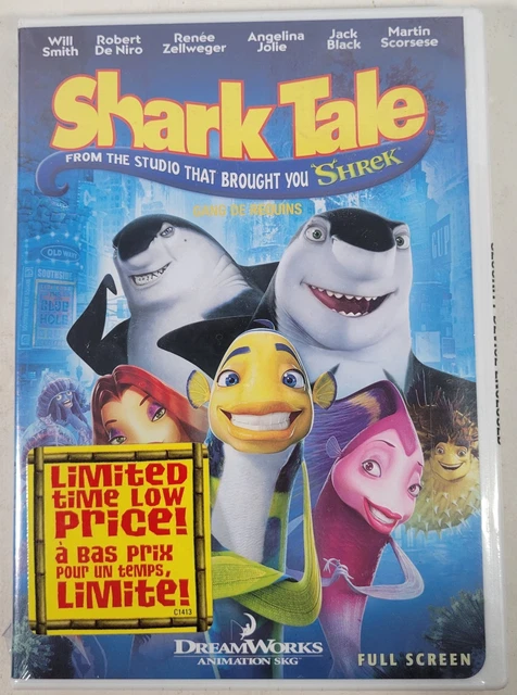 Shark Tale Dvd Full Screen Dreamworks Animated Movie 10 99 Picclick Ca