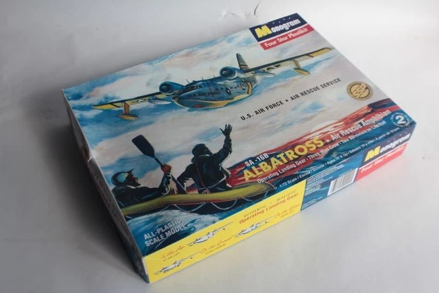 MAQUETTE AVION KIT Monogram SA-16B Albatross U.S air force (68304) EUR ...