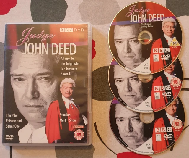 JUDGE JOHN DEED - Complete Series 1 + Pilot Episode (Martin Shaw) DVD ...