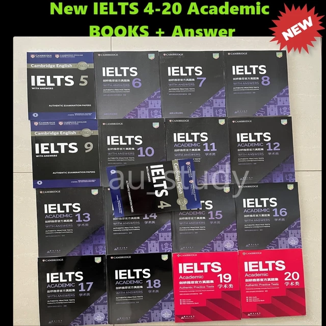 2025 LATEST BRAND NEW Cambridge IELTS 4-20 Academic TextBook Book+ ...