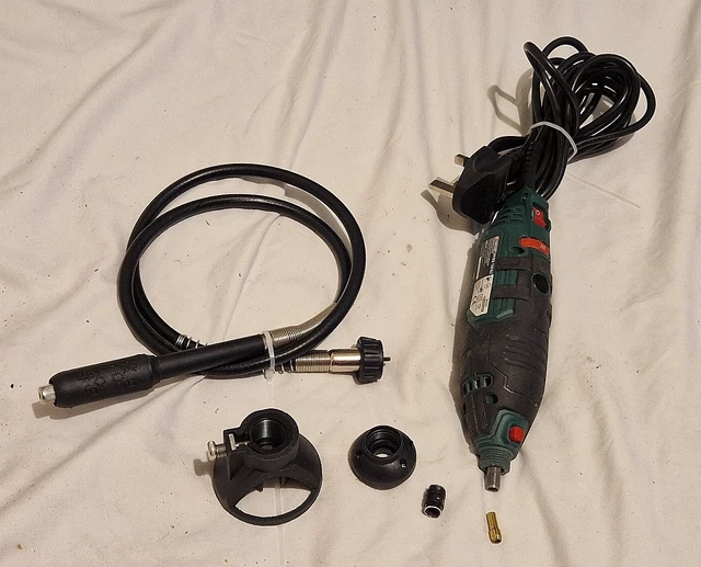 PARKSIDE CORDED ROTARY multi Tool mini grinder PFBS 160 B2 230V ...