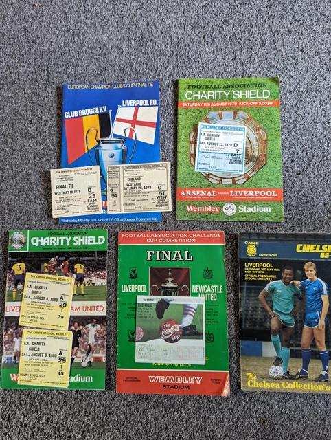 OLD FOOTBALL OLD Programmes 70s 80s 90s Lot £85.00 - PicClick UK