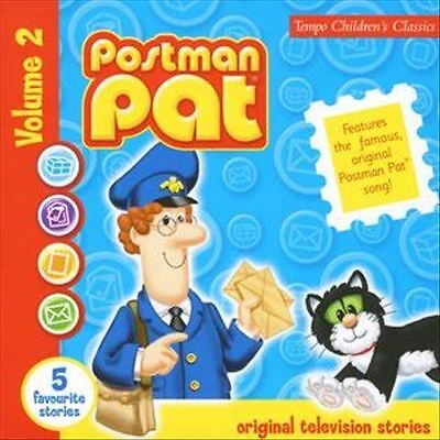 POSTMAN PAT - Volume 2 CD (2006) 5 Original Stories Audio Book FREEPOST ...