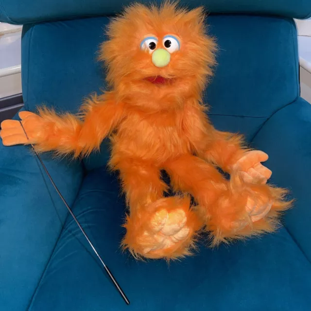 ORANGE MONSTER PUPPET, Full Body Ventriloquist Style Puppet, Approx ...
