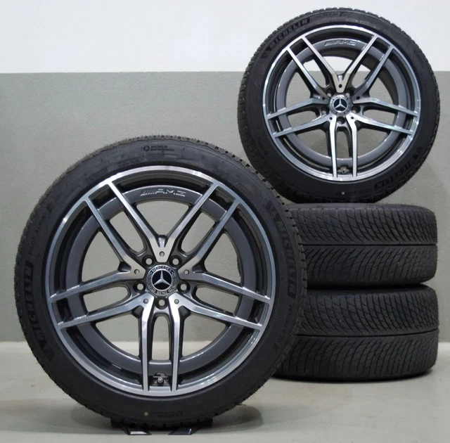 ORIGINAL MERCEDES-BENZ SL43 55 63 R232 AMG 20 Zoll Winterreifen Felgen ...