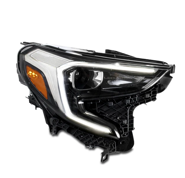 FOR 18-21 GMC Terrain Full LED DRL Projector Headlight Lamp Chrome ...