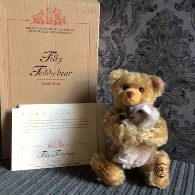 STEIFF TILLY TEDDY Bear, Australian Exclusive. £250.00 - PicClick UK