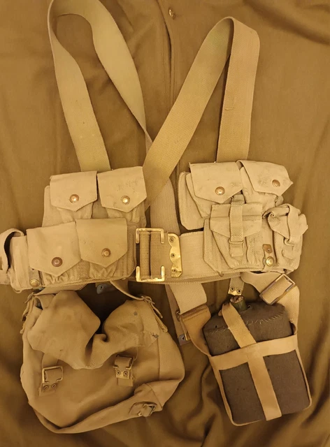 WW1 ORIGINAL BRITISH 1908 Webbing Set £525.00 - PicClick UK