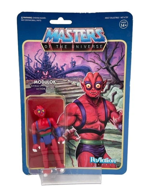 FIGURINE MASTERS OF the Universe Modulok ReAction figures Super 7 EUR ...