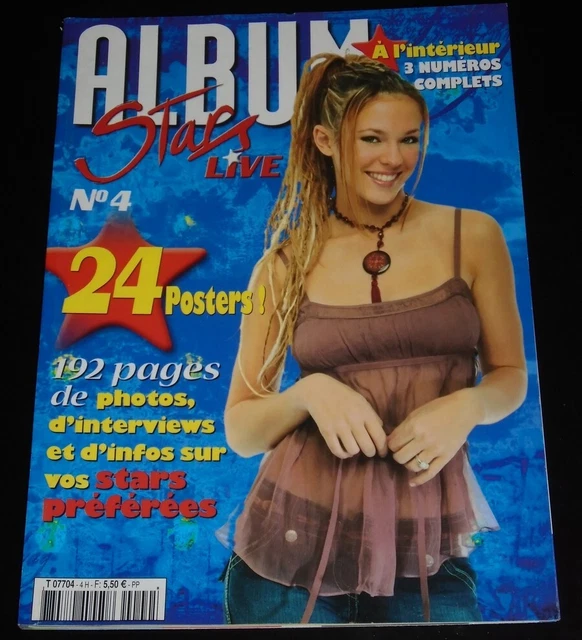 A ALBUM Stars Live N°4 Lorie Lorie / Flambant Neuf + 24 Posters EUR 14 ...
