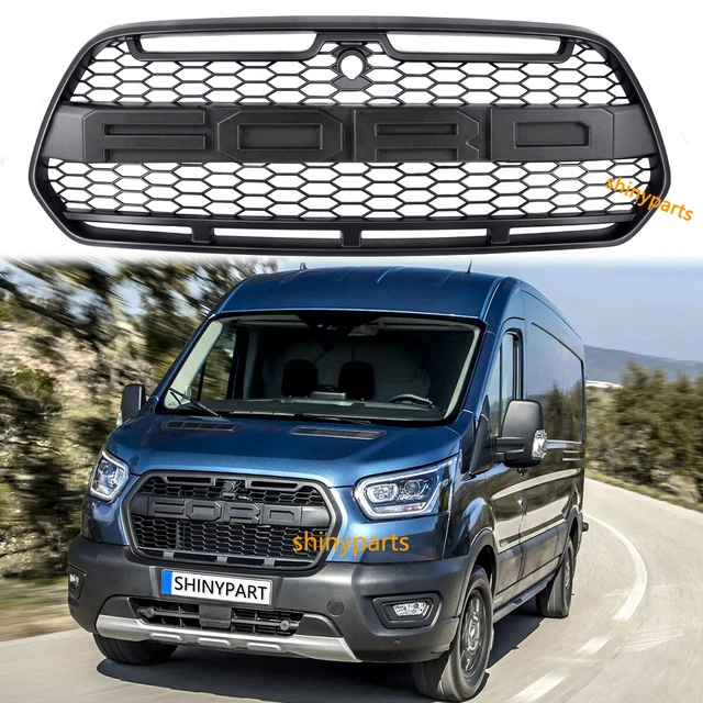 2015-2018 FORD TRANSIT MK8 Front Bumper Grille Raptor Style Grill Matte ...