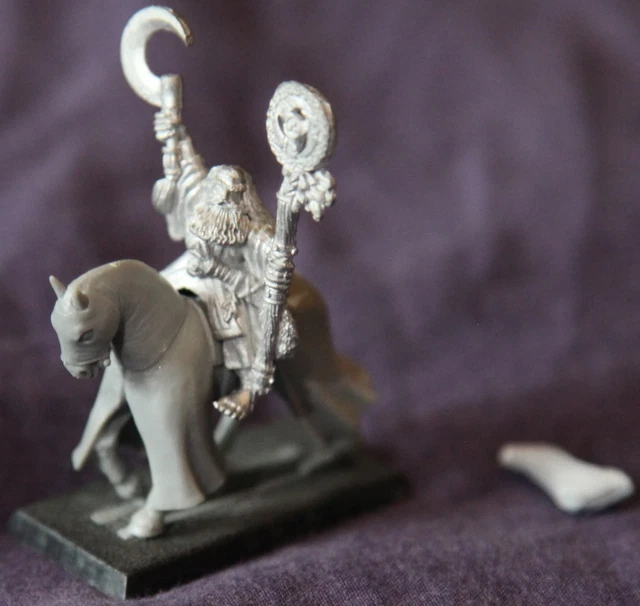EMPIRE JADE BATTLE Wizard Mounted Sorcerer with Sickle Warhammer ...