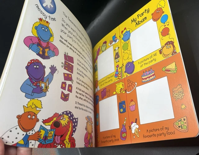TWEENIES ACTIVITY BOOK ‘Let's Party’ Vintage 2000 CBeebies BBC Retro ...