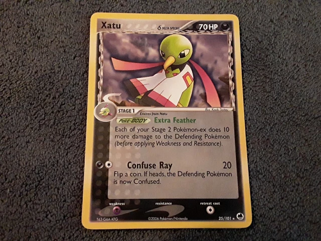 POKÉMON JCG XATU (Delta Species) EX Dragon Frontiers 25/101 Régulier ...