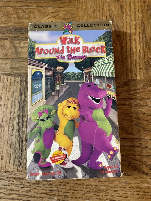 BARNEY WALK AROUND The Block VHS $31.32 - PicClick CA