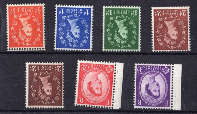 GB QEII 1955 St Edwards Crown INVERTED Set SG;540wi/545wi MNH £15.00 ...