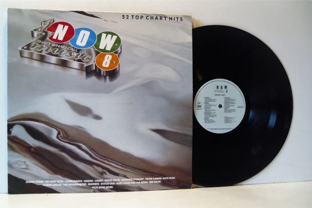 NOW THAT'S WHAT I CALL MUSIC VOLUME 8 various artists 2X LP EX/EX, NOW ...