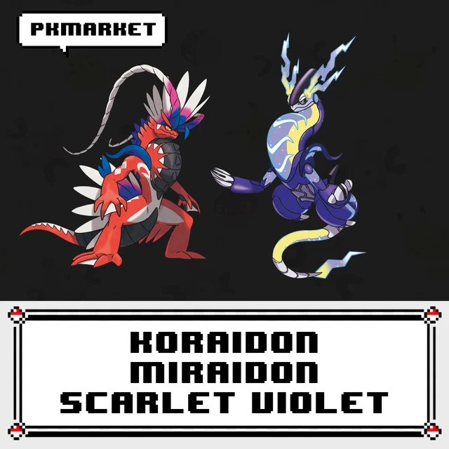 KORAIDON + MIRAIDON Pack | Pokemon Scarlet & Violet £2.33 - PicClick UK