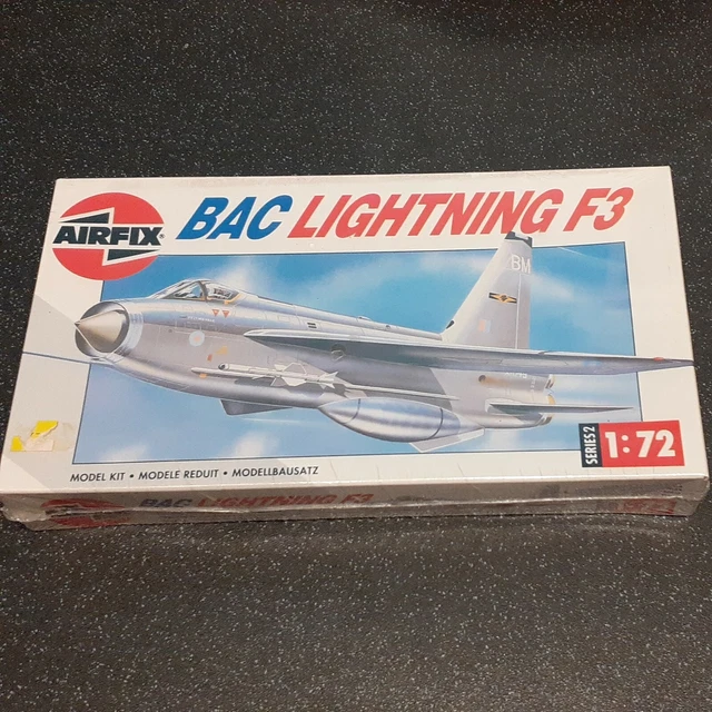 AIRFIX BAC LIGHTNING F3 1/72nd scale model kit. BNIB EUR 16,31 ...