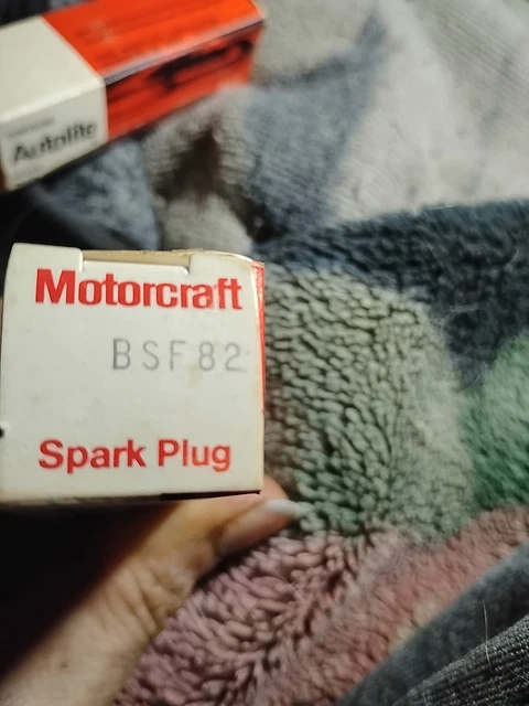 MOTORCRAFT BSF82 SPARK Plugs 8 Vintage Spark Plugs Ford Service Parts ...