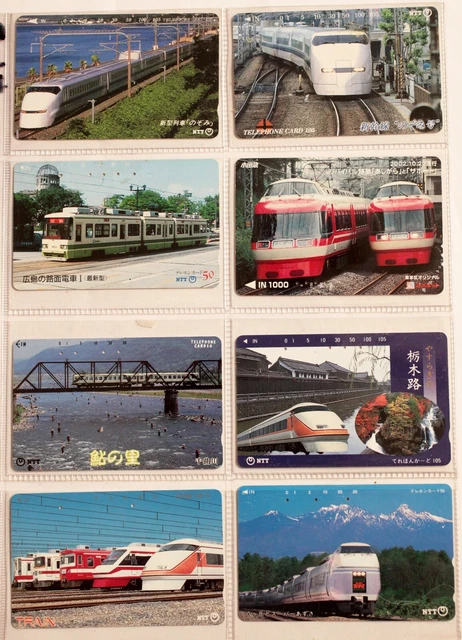 ART.2103-N.8 TELEPHONCARDS NTT Japan, trains, treni EUR 4,99 - PicClick FR